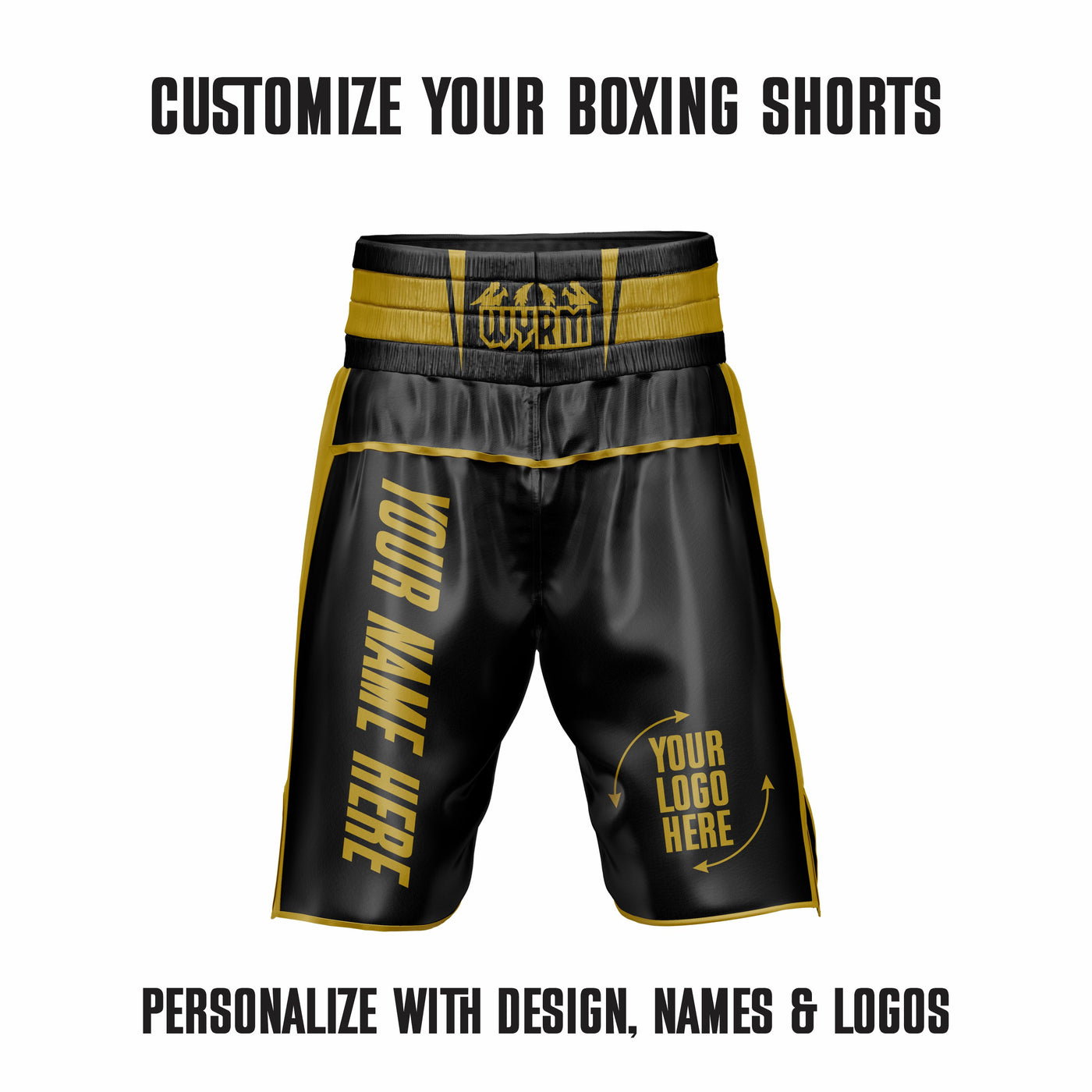 Design Your Own - Boxing Shorts – Wyrm Sports