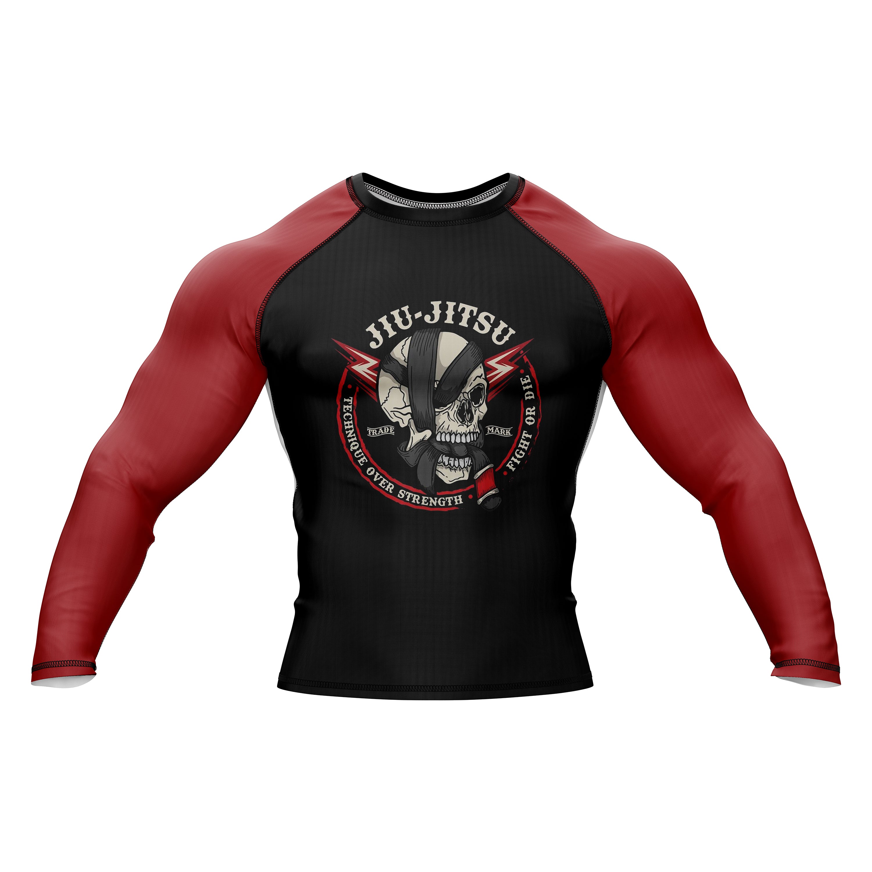 Red Skull Compression Top – Wyrm Sports