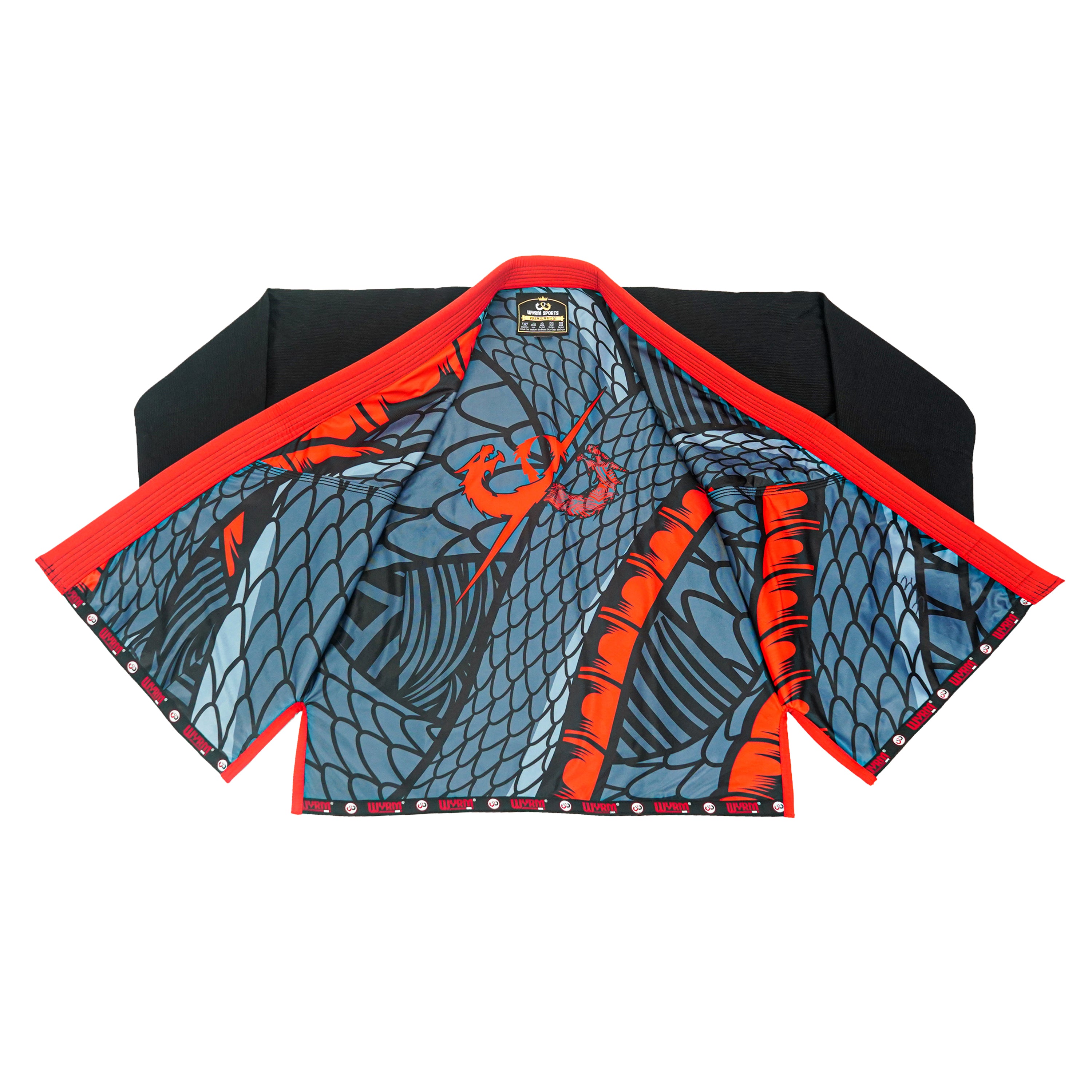 Snakes and Roses Sublimation Brazilian Jiu Jitsu Gi – Wyrm Sports