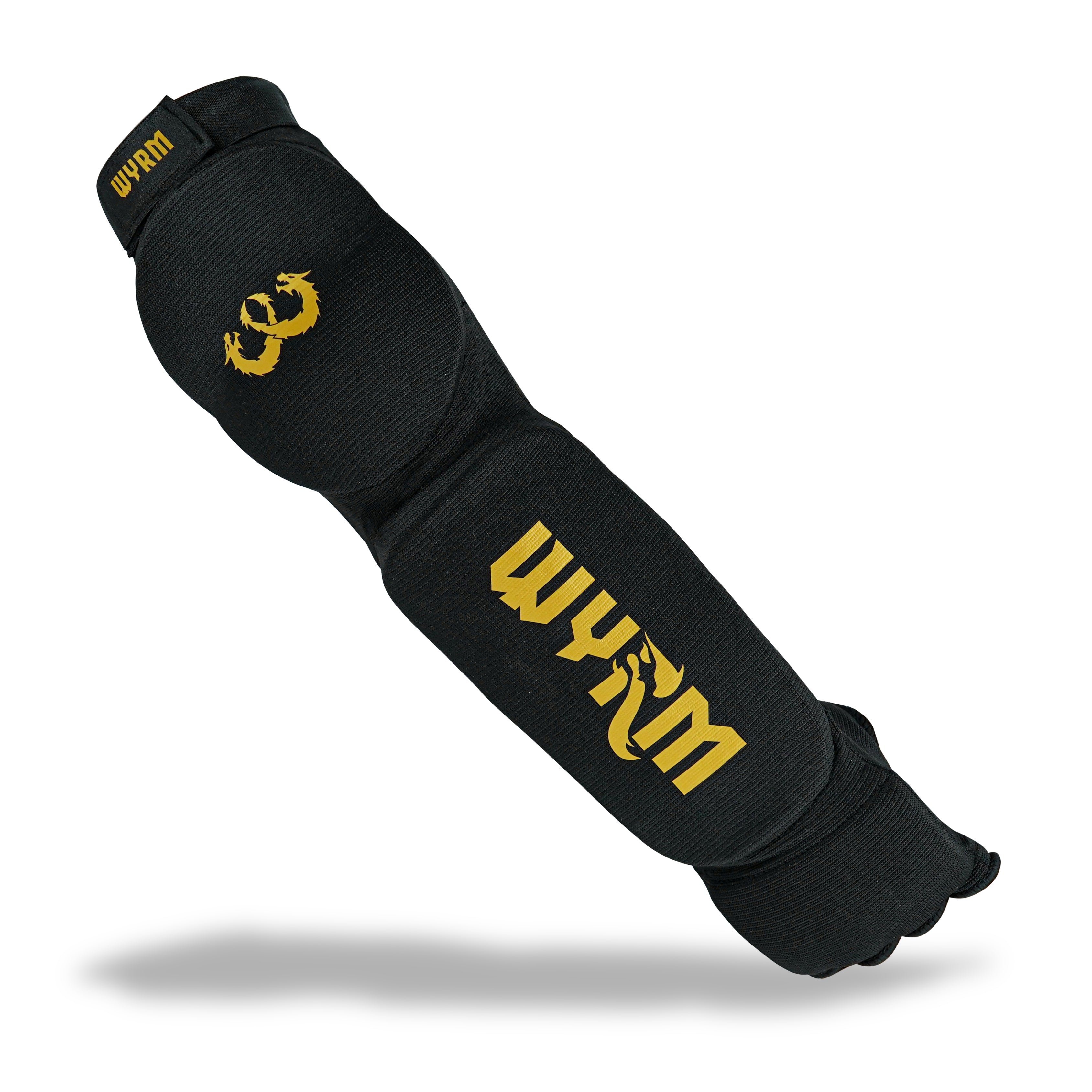 Forearm Pad With Elbow & Hand Protector Black FAE02 – Wyrm Sports
