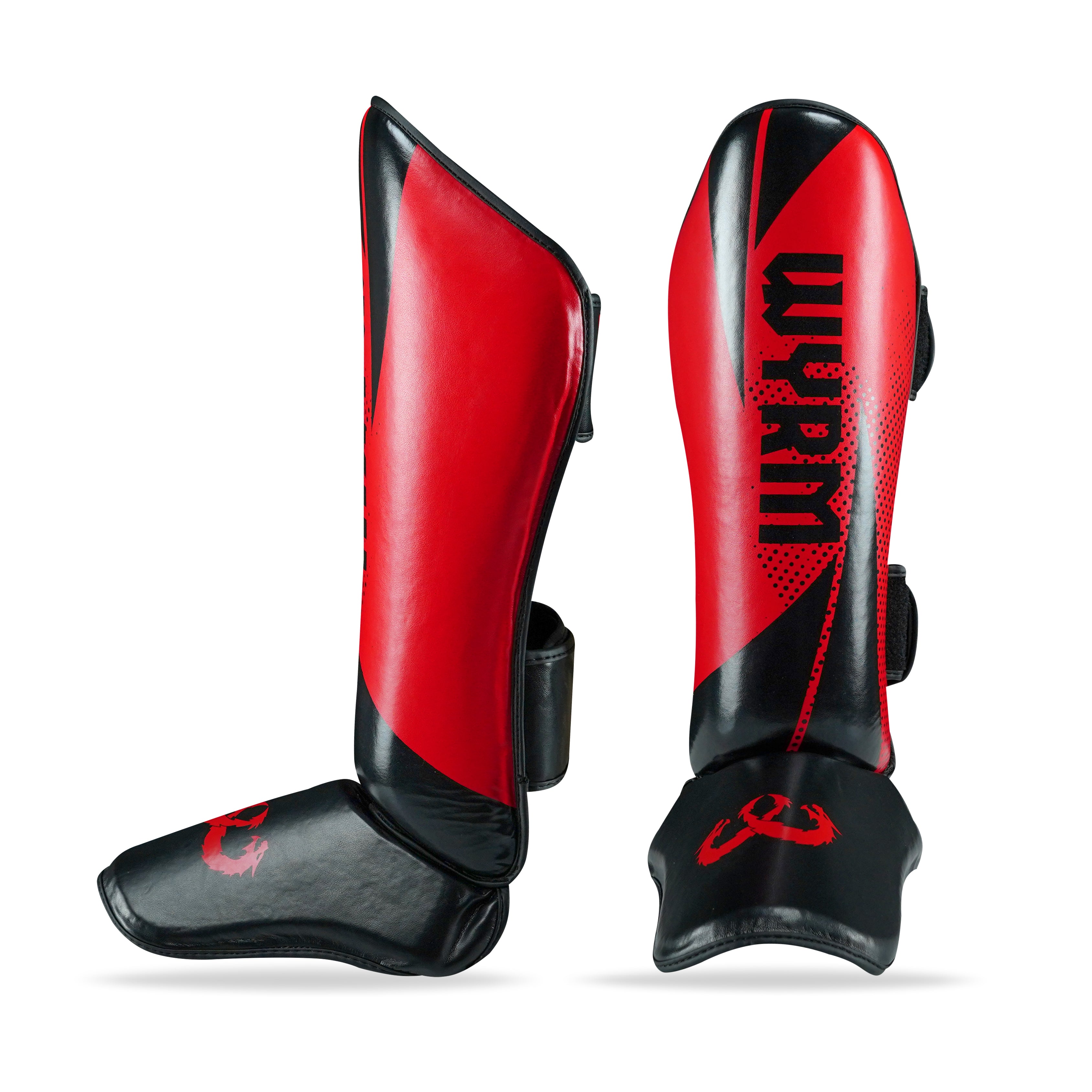 Krusher Red Shin Guards – Wyrm Sports