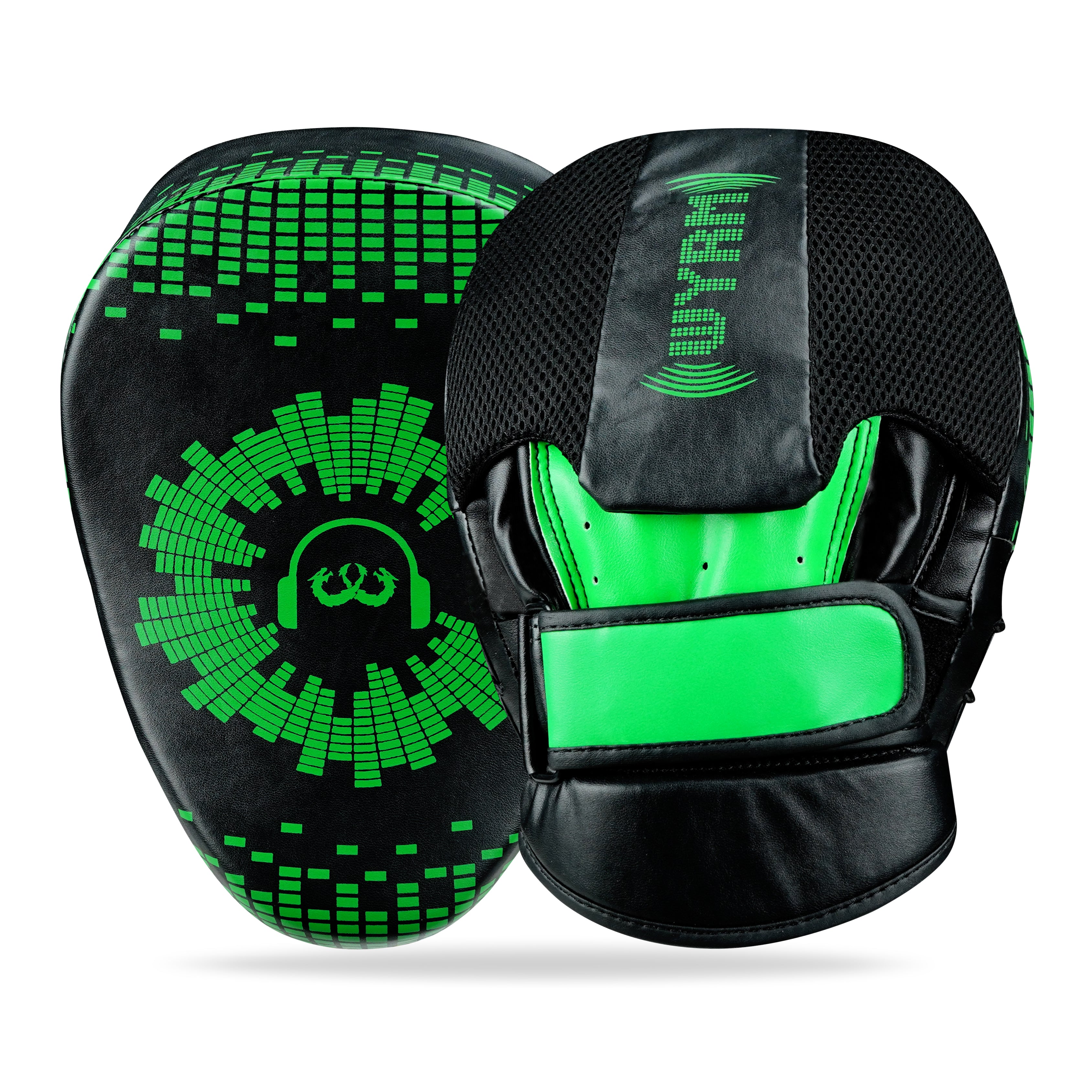 Pulse Green Focus Pads – Wyrm Sports